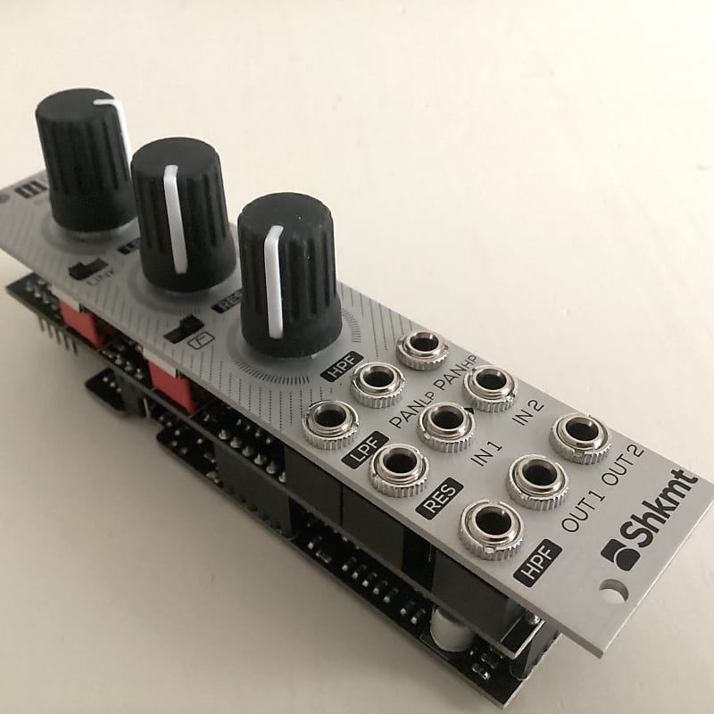 Shakmat Modular Dual dagger 2023 - Stereo filter (Hpf + Bpf+ | Reverb