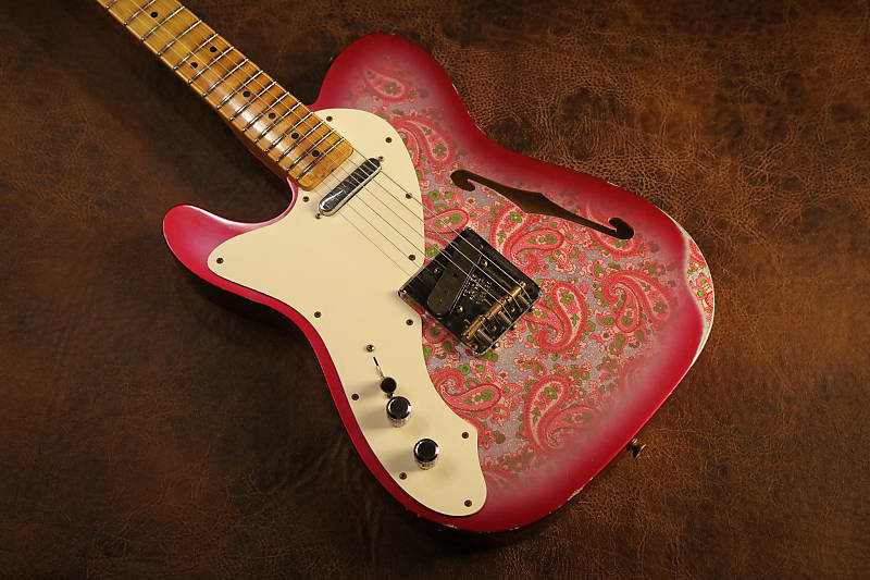 Fender Custom Shop Left Handed Telecaster Thinline Relic in | Reverb