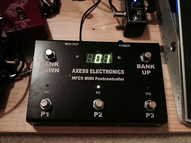 Axess Electronics MFC5 Midi Footcontroller | Reverb