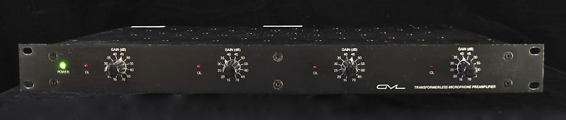 GML 8304 (4) Channel Transformerless Mic Preamplifier 1991 | Reverb