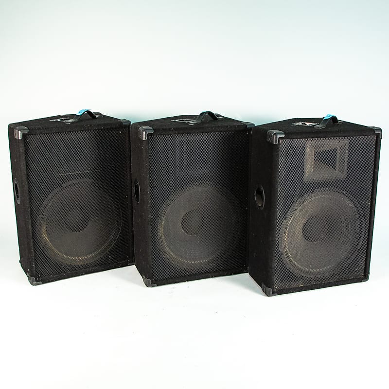 Trio Of Crate UFM 15H Monitors Owned by Jay Farrar of | Reverb Canada