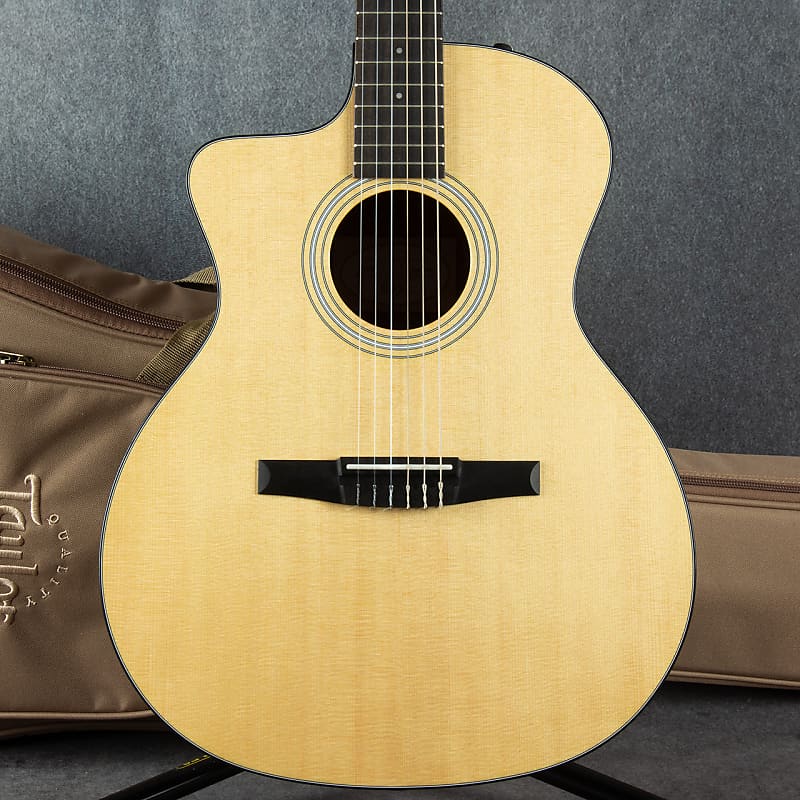 Taylor 114CE-N - Natural - Left Handed - Gig Bag - 2nd | Reverb UK