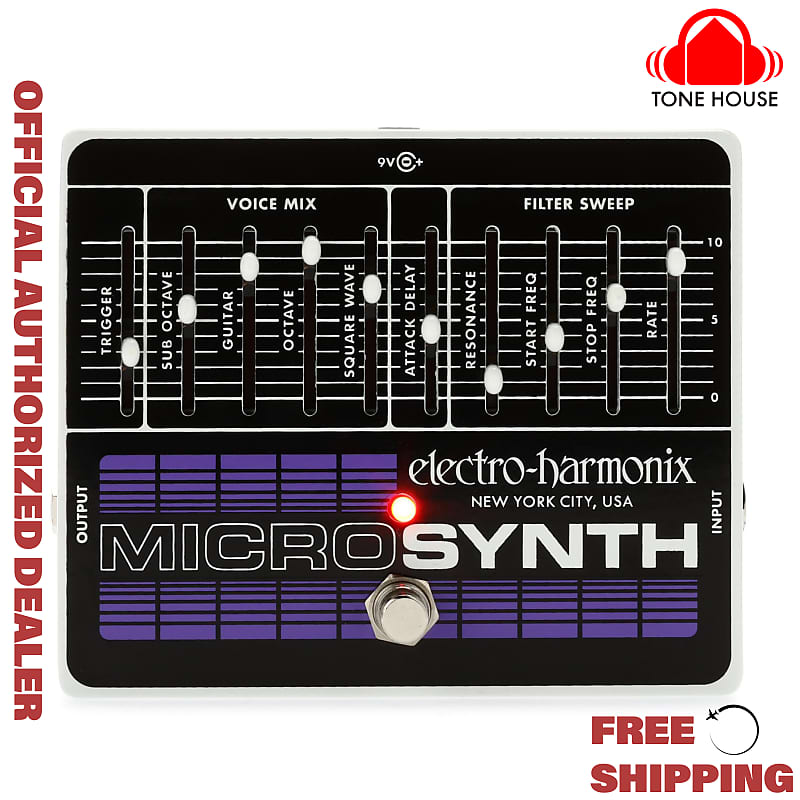 Electro-Harmonix Micro Synthesizer Analog Guitar | Reverb UK