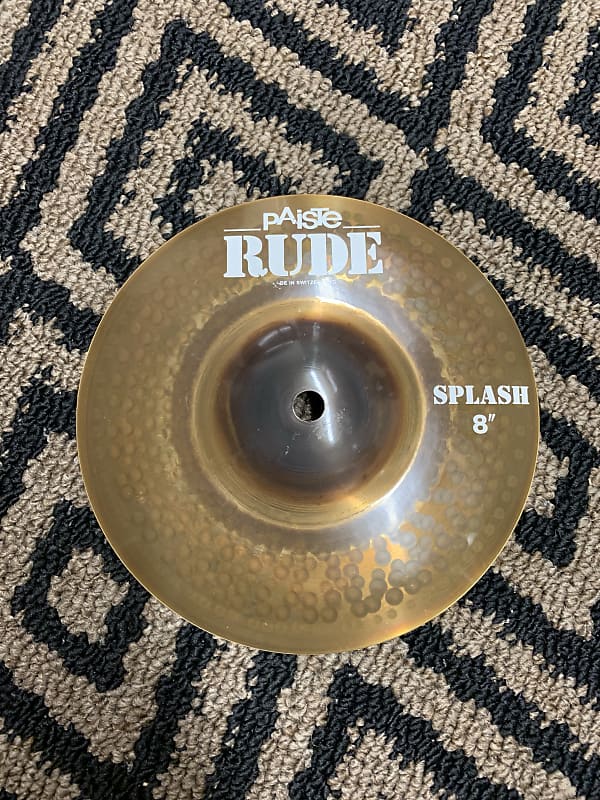 Paiste 8 inch rude splash | Reverb