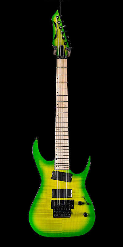 Dean USA Custom Shop Exile 7 - Slime | Reverb