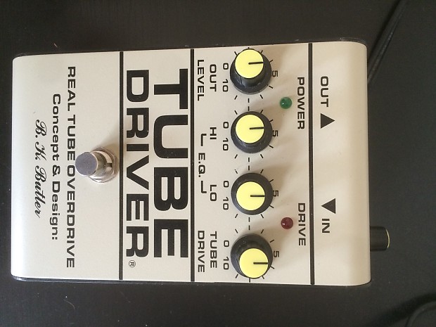 BK Butler Tube Works Tube Driver, with bias knob | Reverb