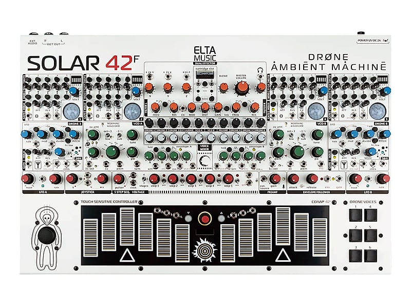 Elta Music Solar 42F Ambient Machine Drone Synthesizer | Reverb