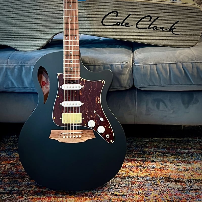 Cole Clark True Hybrid Thinline Acoustic-Electric Guitar, All | Reverb