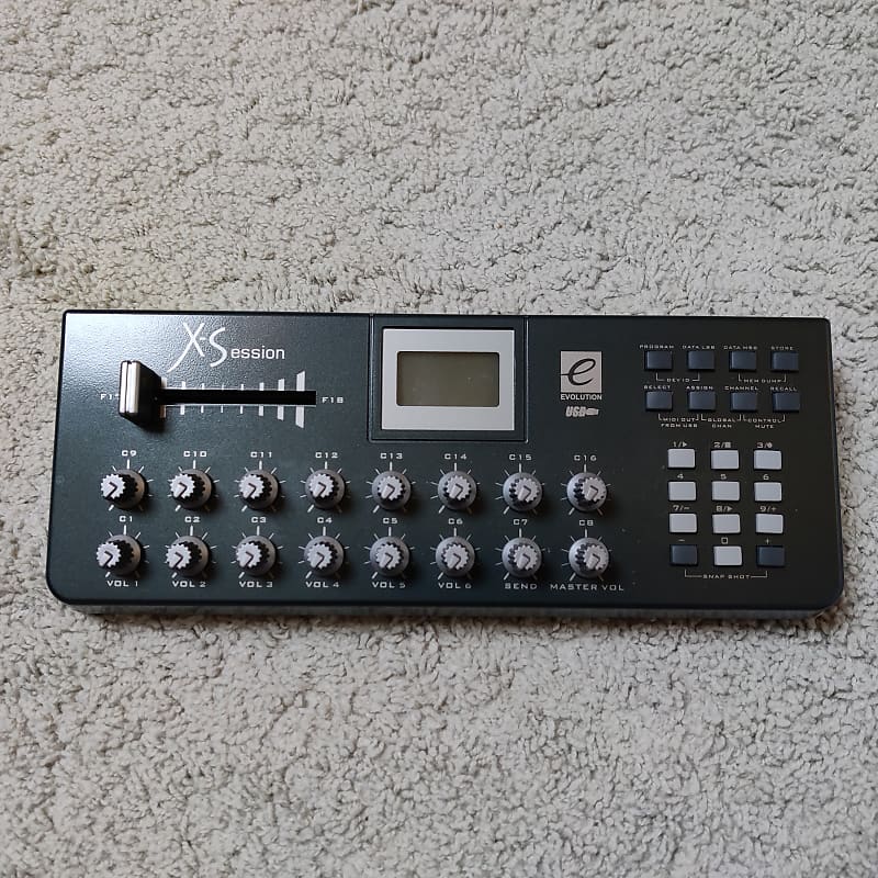 Evolution X-Session MIDI Controller - USB + 5-Pin DIN for | Reverb