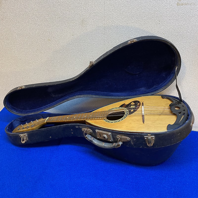 Suzuki M-203 Bowl back Mandolin with original case, pick | Reverb