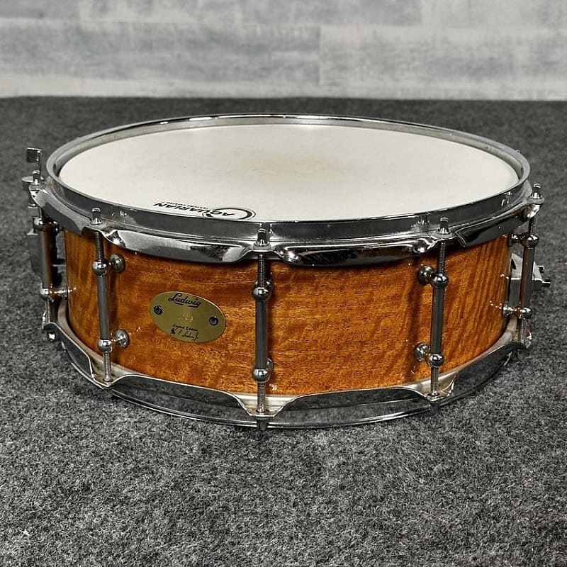 Used Ludwig WFL Jr Signature Snare Drum 14x5 Satinwood - Fair | Reverb