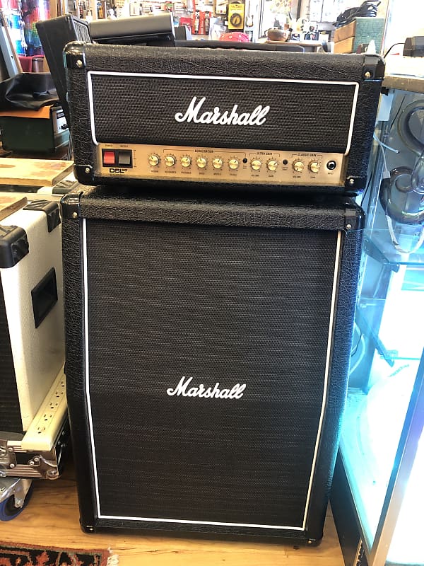 Marshall DSL20HR 20-Watt tube head,2x12 half stack/Footswitch | Reverb
