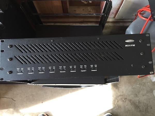 Biamp MCA 8150 | Reverb