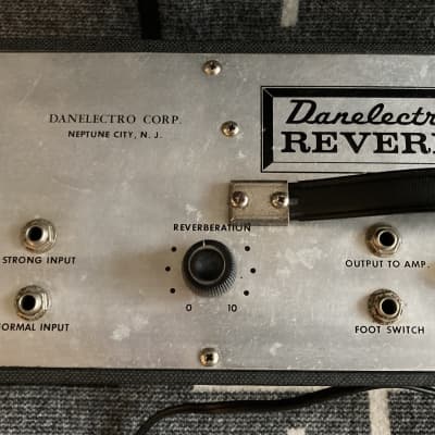 1964 DANELECTRO Reverb Box Model 9100 ALL TUBE reverb unit | Reverb