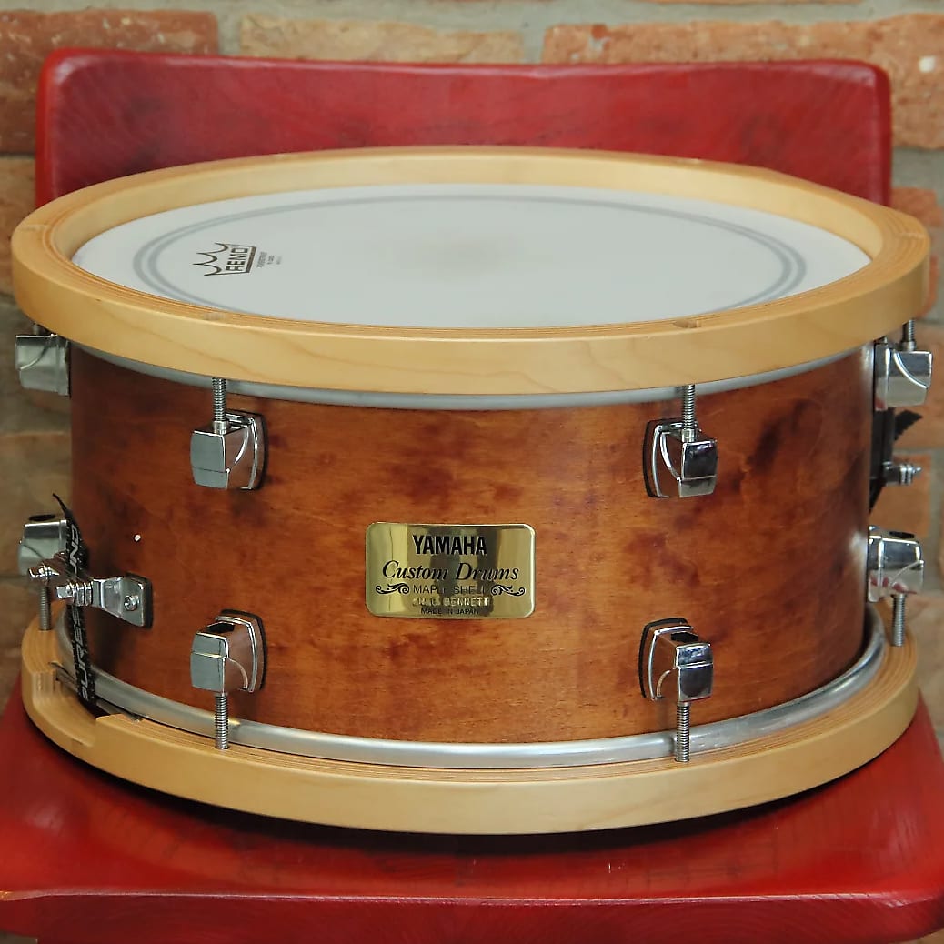 Yamaha Maple Custom 6.5x13"Snare Drum | Reverb