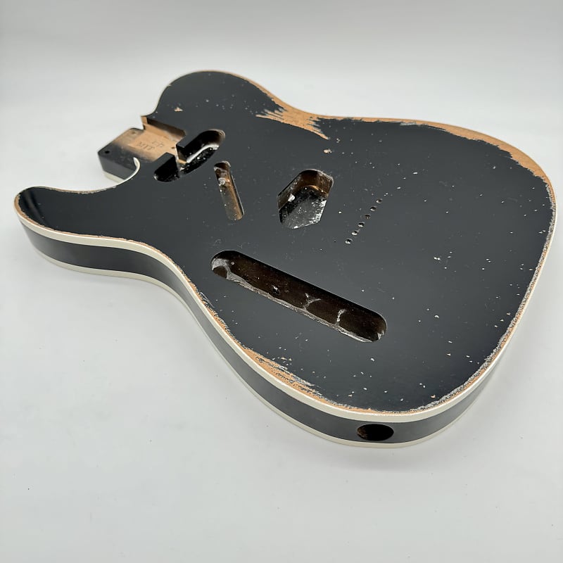 MJT Telecaster Relic Body Alder Double-Bound LEFTY Nitro New | Reverb