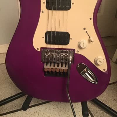 Custom Strat style 2023 - Gloss purple | Reverb