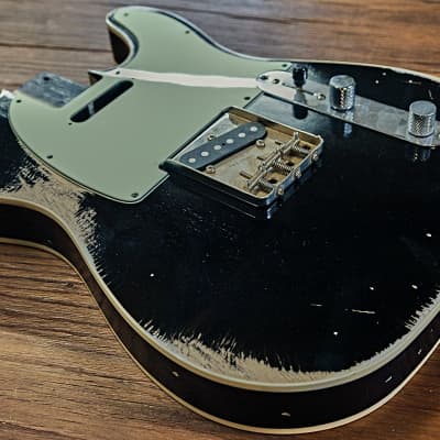 Telecaster Custom 62 Black relic Body (Custom Quality) | Reverb