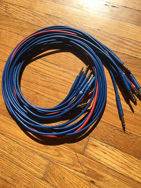 Mogami 48" TT Bantam Patch Cables (lot of 7) | Reverb