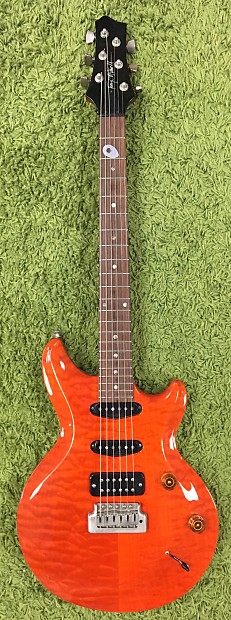 Terry C. McInturff Guitars TCM Empress 1997 Tangerine | Reverb