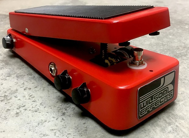 Wilson Effects Custom Stack O Dimes Inductor Wah Red | Reverb