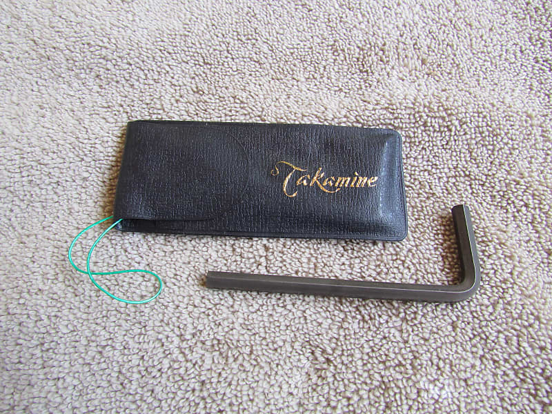 Takamine Truss Rod Wrench In Pouch Excellent Condition | Reverb