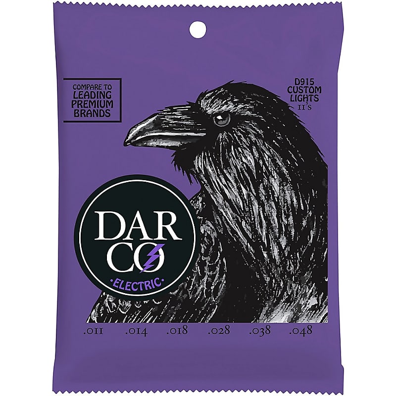 DARCO Electric Guitar Strings Custom Light | Reverb