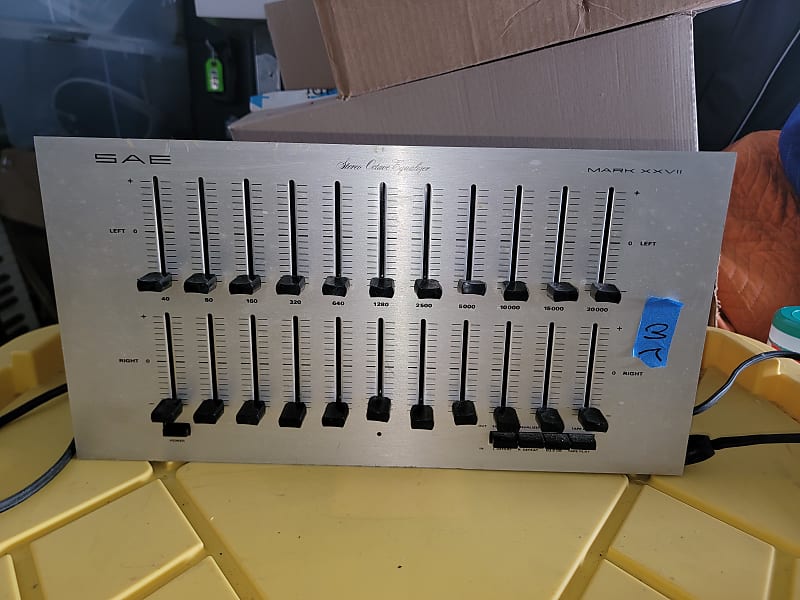 SAE MK 27 Stereo Octave Eq | Reverb