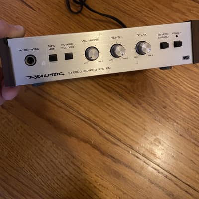 Realistic Stereo Reverb system 1980’s Silver | Reverb