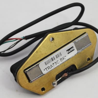 Hot Rail Single Coil Humbucker Pickup Artec TRA73C Black & | Reverb