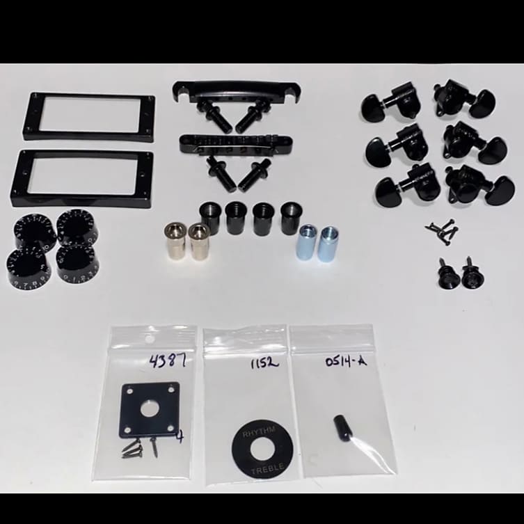 Grover Tuners/ Parts Black/ Silver/ Nickel | Reverb