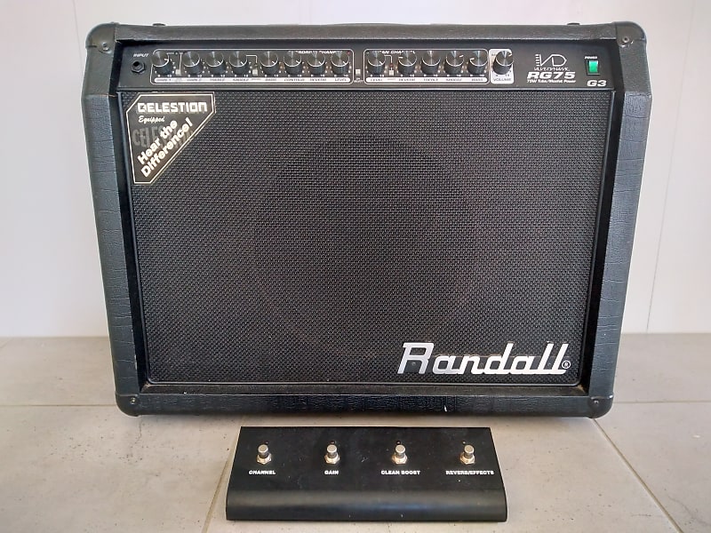 Randall RG75 G3 2-Channel 75-Watt 1x12" Guitar | Reverb Australia
