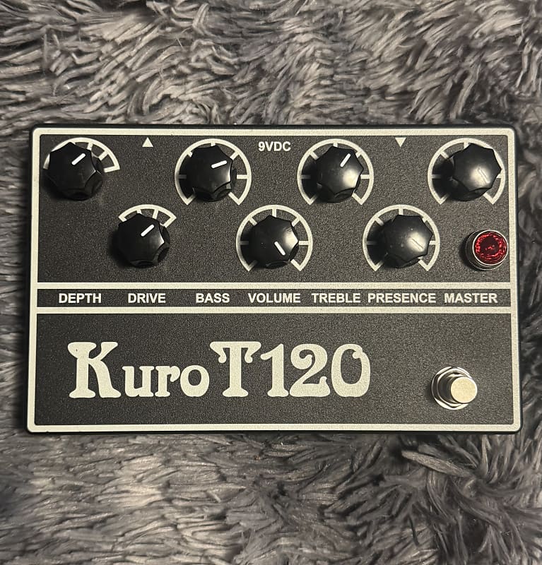 Kuro Custom Audio T 120 Matamp preamp pedal 2018 - Black and | Reverb
