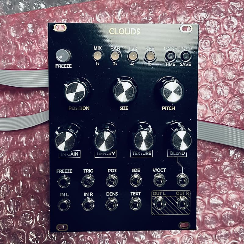 After Later Audio Mutable Instruments Clouds - Black + Gold | Reverb