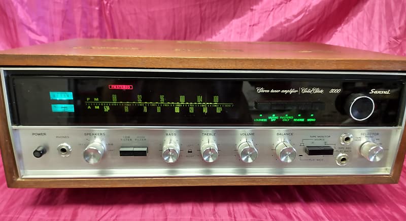 Sansui 5000 Classic Receiver Restored! | Reverb