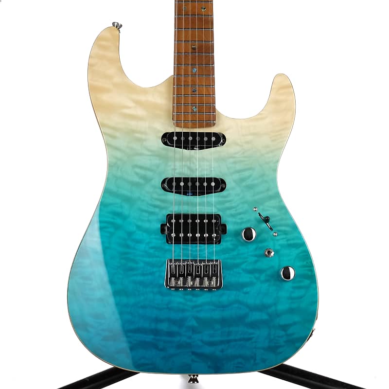 Jet JS-1000 Quilted Transparent Blue | Reverb