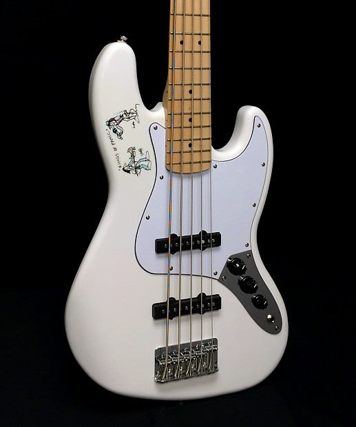 Squier Steffi Stephan Jazz Bass V 5-String Electric Bass | Reverb