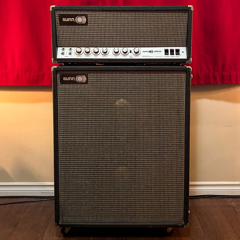 1969 Sunn Solarus - Head & Cab | Reverb