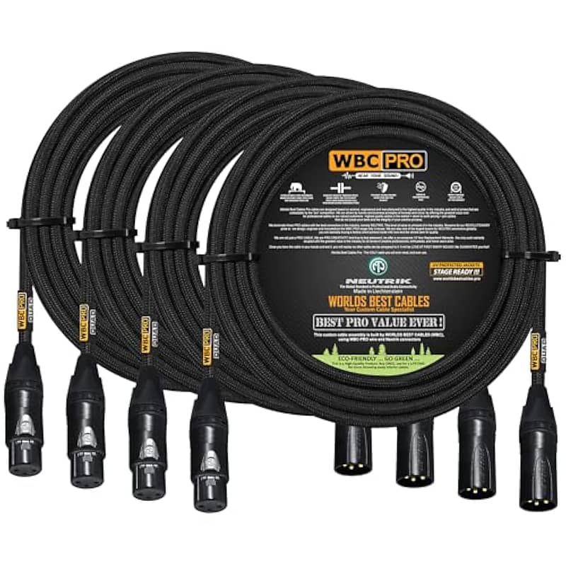4 Units - 30 Foot - Wbc-Pro-Quad Ultra-Silent Ultra-Flexible | Reverb