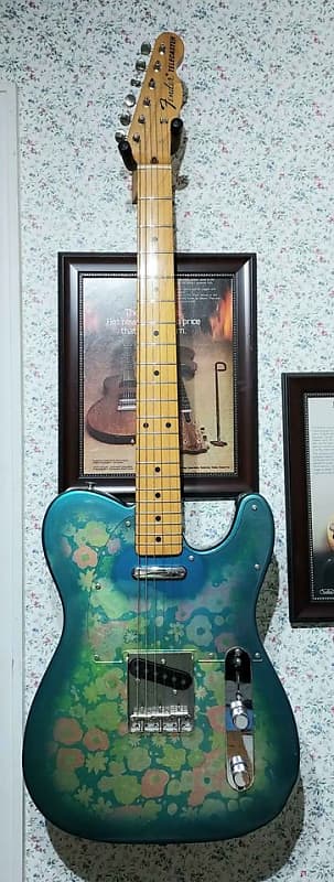 Fender Telecaster 2021 Blue Floral | Reverb