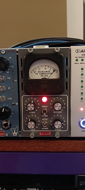 Retro Instruments Doublewide I 500 Series Tube Compressor | Reverb UK