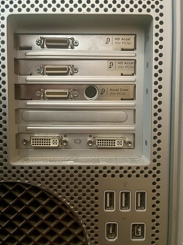 Avid Protools HD Accel PCIE cards and G5 Mac tower for PT | Reverb