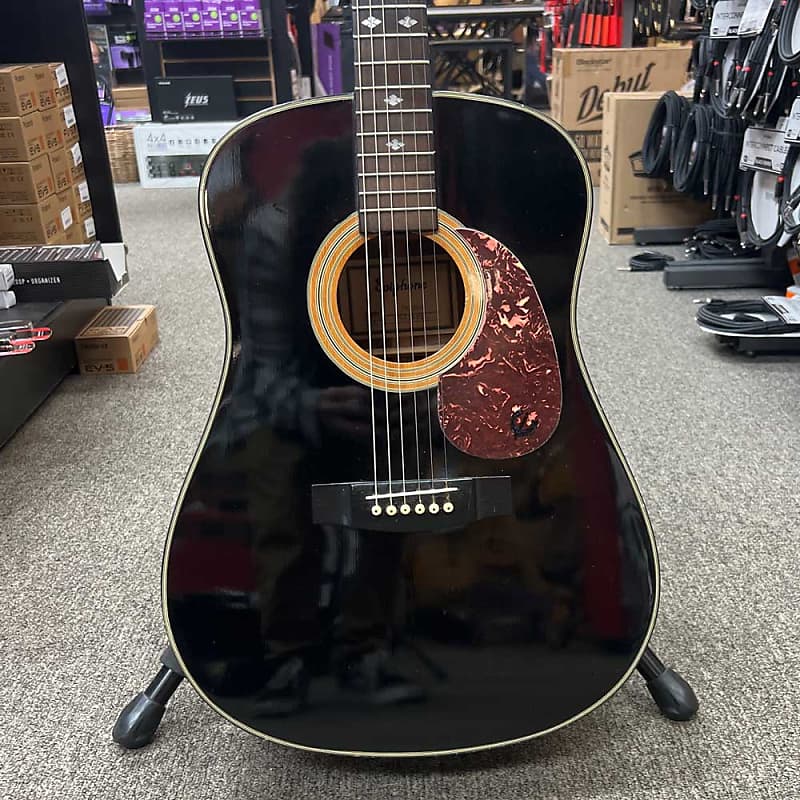 Epiphone PR 350 B Acoustic Guitar w/ Hard Case (Pre-Owned) | Reverb