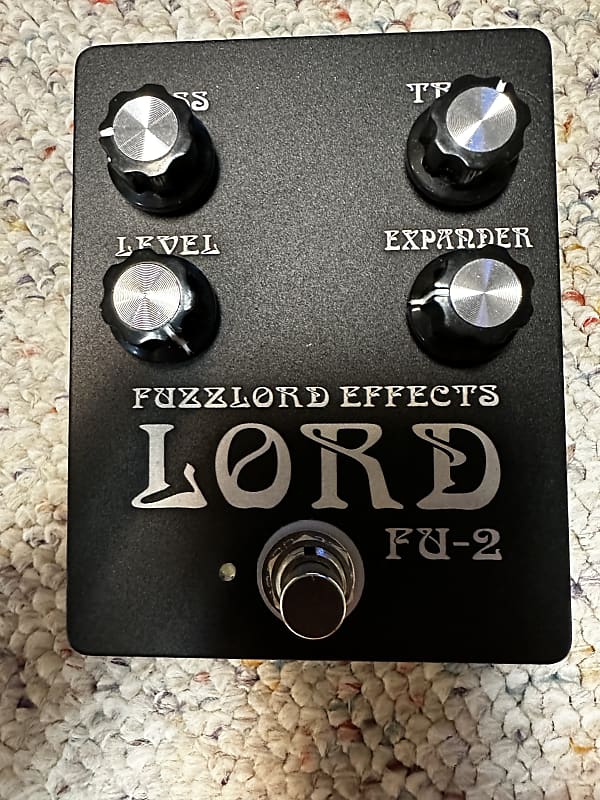 Fuzzlord Effects FU-2 2021 black | Reverb