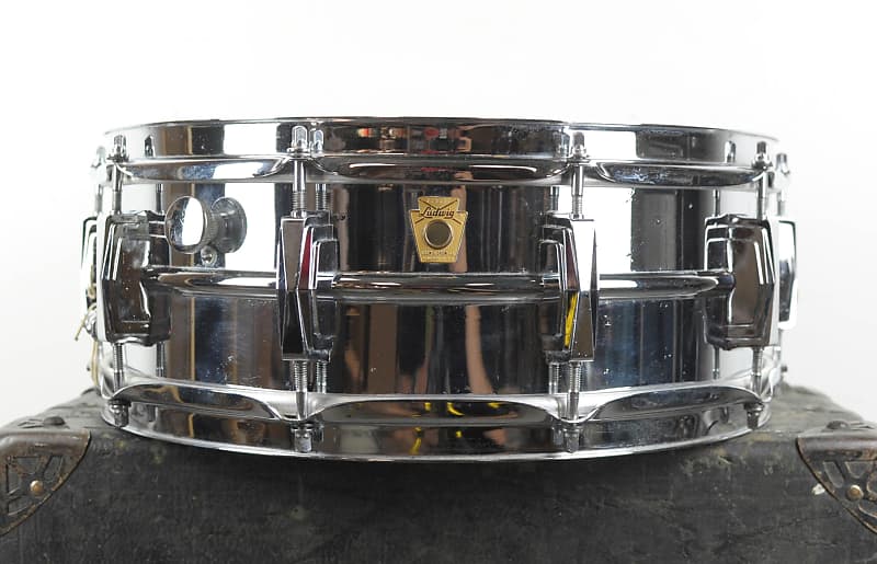1969 Ludwig 5x14 Supraphonic LM400 Snare Drum | Reverb