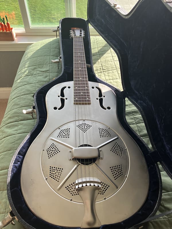 2003 National Delphi Resonator- Vintage Steel | Reverb