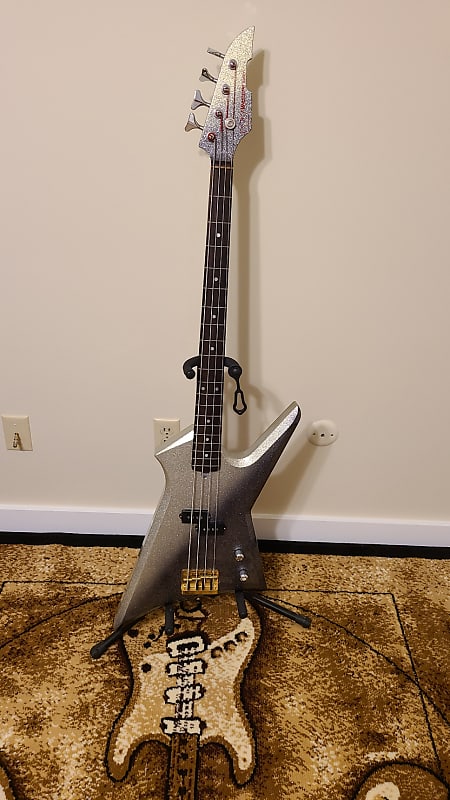 WESTONE RAIDER 1 SUPER RARE 80s Early. Silver/ Black Sparkel | Reverb