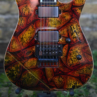 ESP USA M-II DLX FR EMG - Hellfire | Reverb