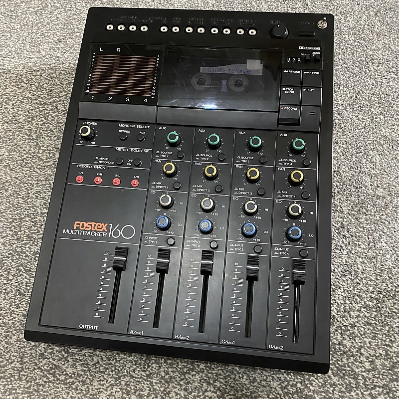 [Rare] FOSTEX 160 Multitracker 4 Track Cassette Recorder | Reverb