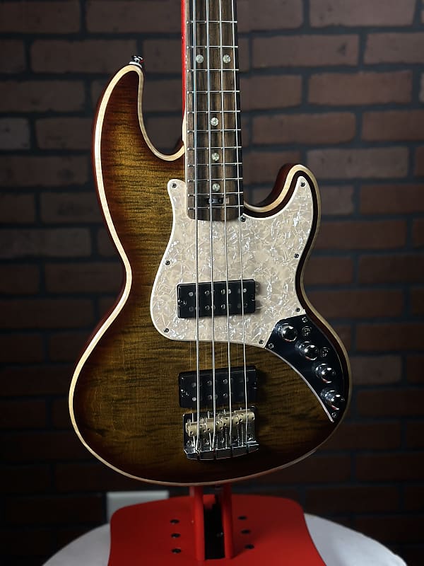 Form Factor Audio Wombat 4 short scale 30" Flame maple Ratio | Reverb